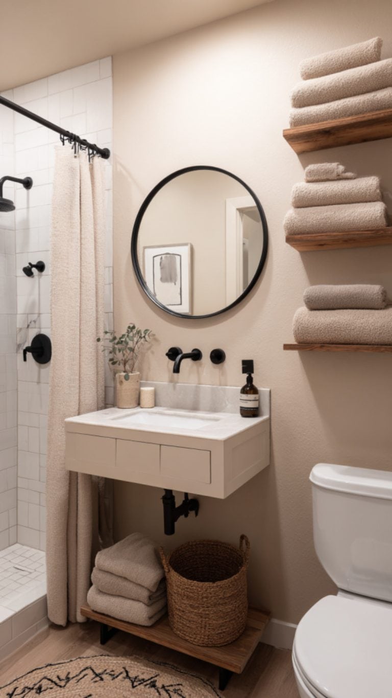 13 Beautiful Guest Bathroom Setups - Glamorous Place