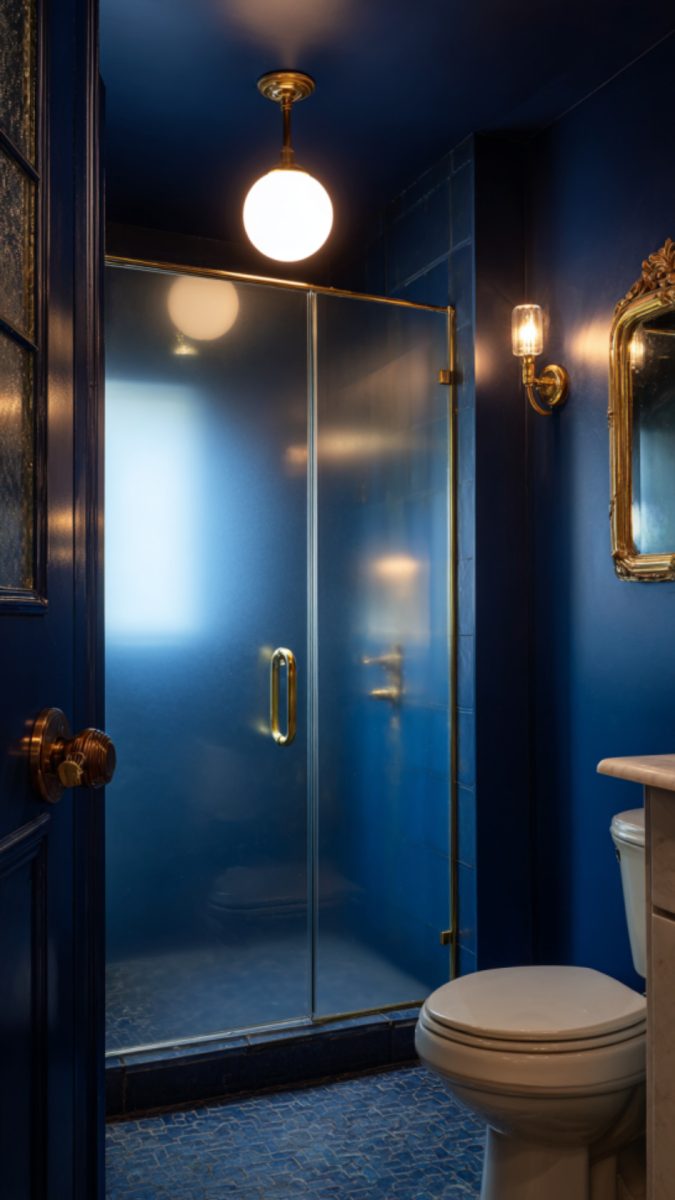 12 Elegant Blue Bathroom Design Ideas - Glamorous Place