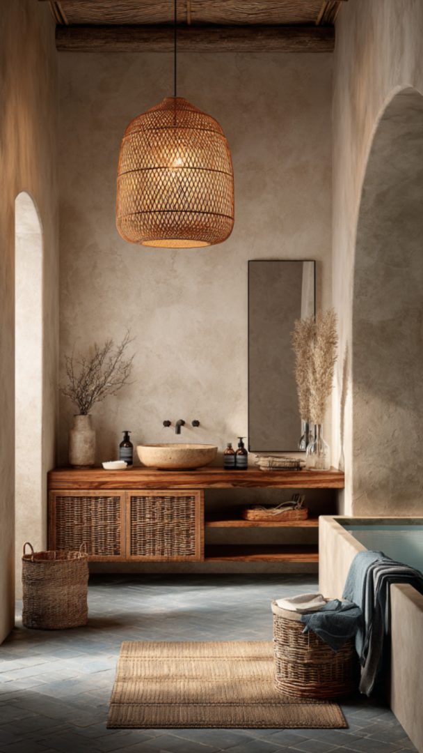 13 Vibrant Boho Bathroom Style Inspirations - Glamorous Place