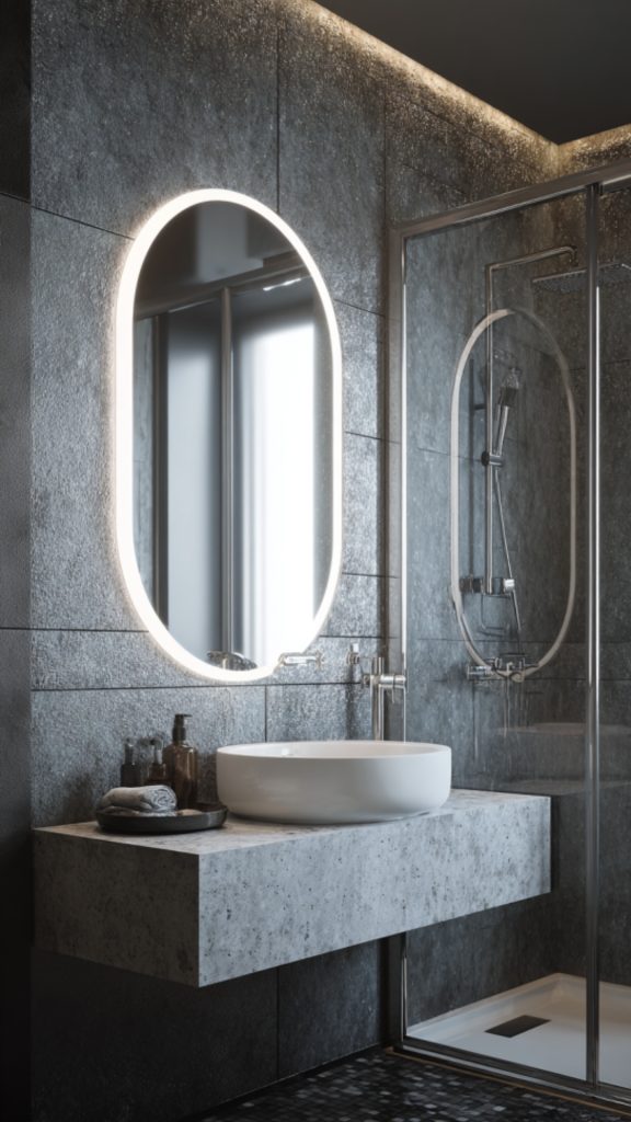 15 Ways to Style Your Bathroom Mirror - Glamorous Place