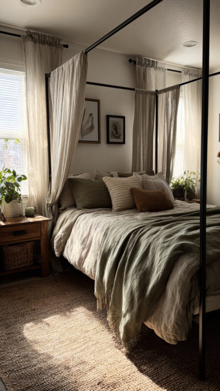 13 Grounded & Relaxed Earthy Bedroom Looks - Glamorous Place