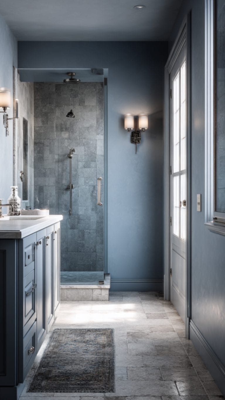 12 Elegant Blue Bathroom Design Ideas - Glamorous Place