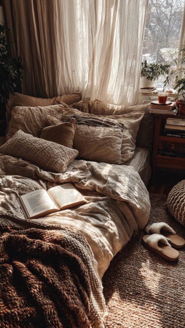 13 Grounded & Relaxed Earthy Bedroom Looks - Glamorous Place