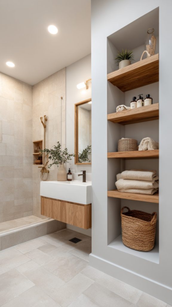 12 Bathroom Storage Inspiration for Every Space - Glamorous Place