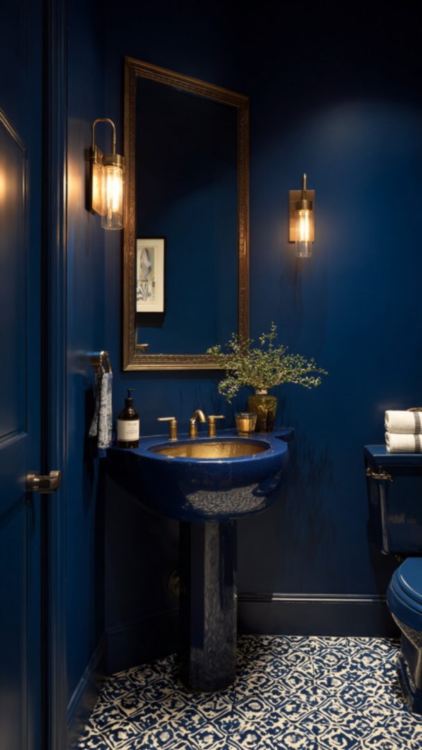 Powder Bathroom Inspiration: 12 Stunning Looks - Glamorous Place