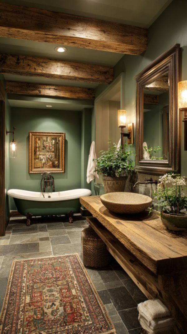 14 Cozy Country Bathroom Looks to Try - Glamorous Place