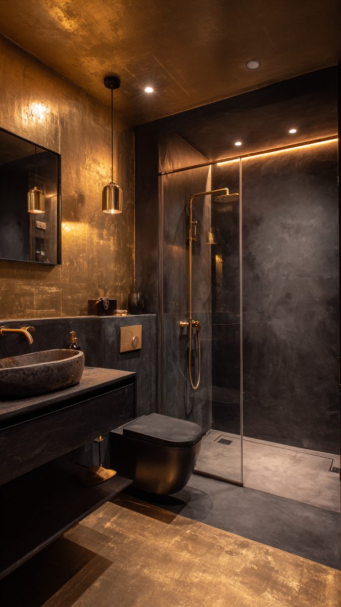 10 Microcement Bathroom Designs with Timeless Appeal - Glamorous Place