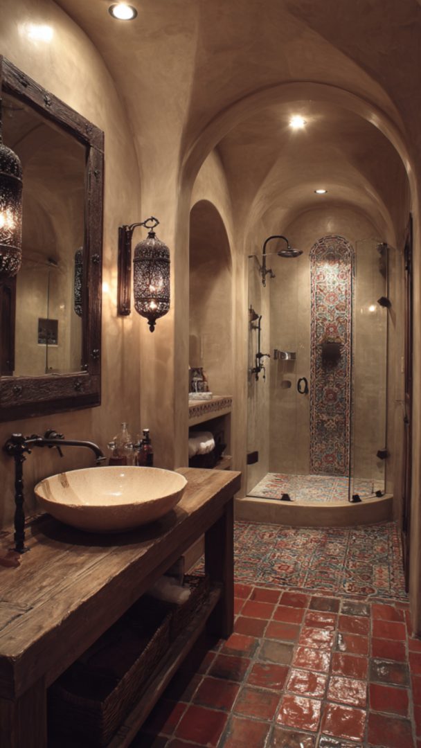 11 Spanish Bathroom Ideas That Blend Culture and Style - Glamorous Place