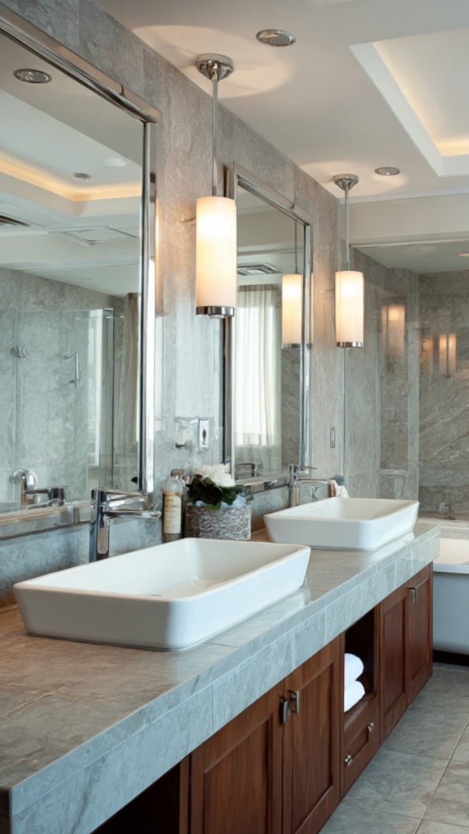 12 Stylish Bathroom Sink Ideas for Every Design Style - Glamorous Place