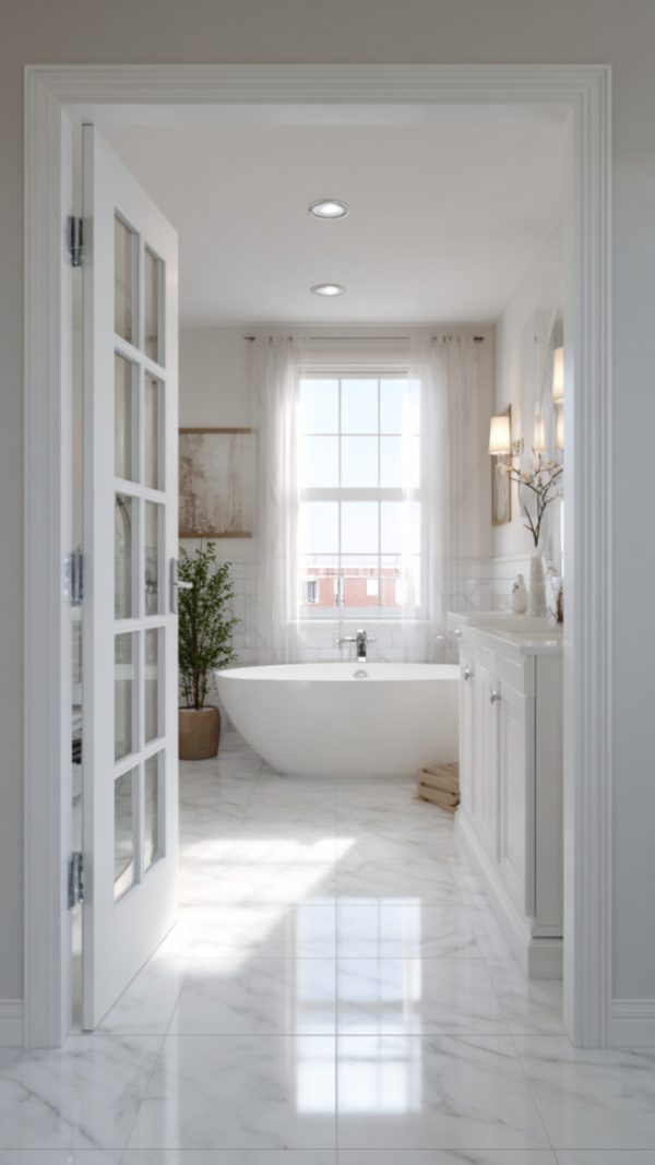 12 Stylish Bathroom Door Designs You’ll Love - Glamorous Place