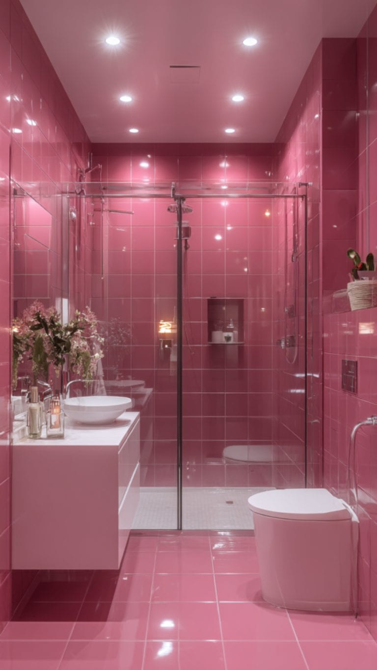 Top 15 Pink Bathroom Color Pairings - Glamorous Place