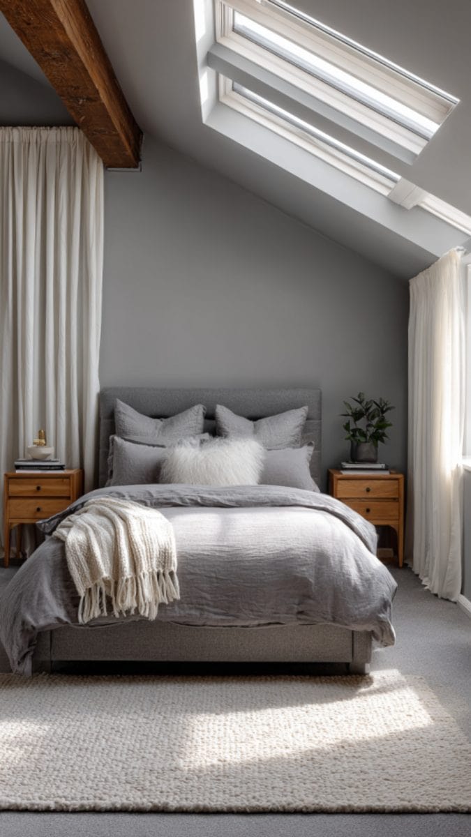 12 Modern and Cozy Loft Bedroom Inspirations - Glamorous Place