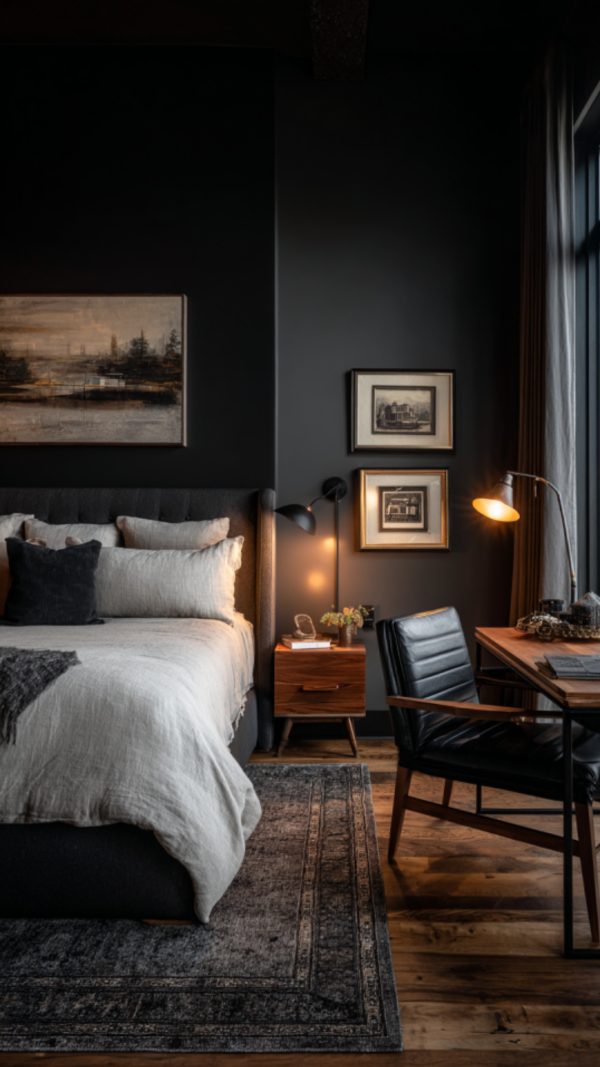 11 Modern and Classic Men’s Room Inspirations - Glamorous Place